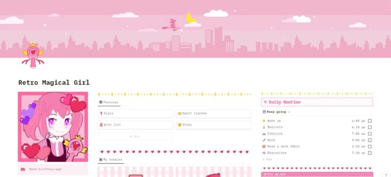 25 Aesthetic Notion Templates