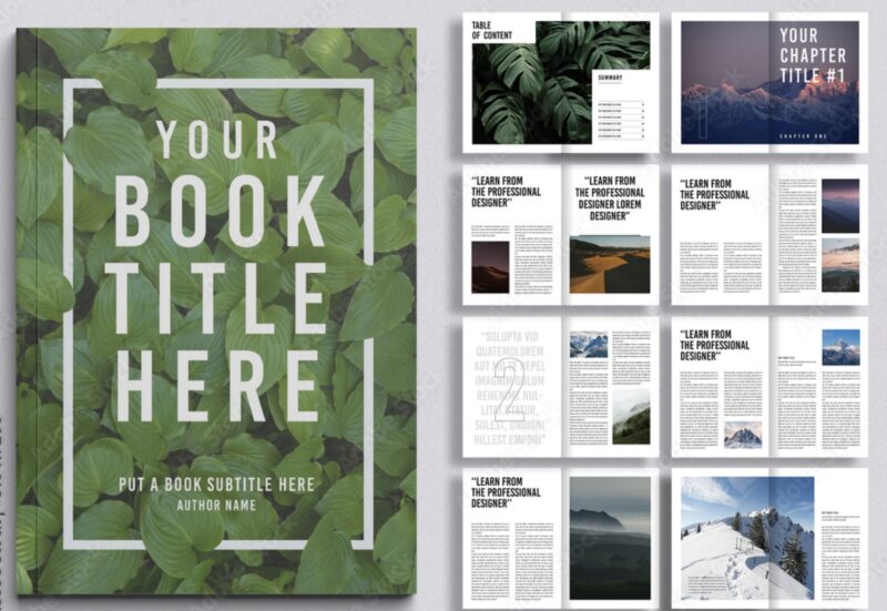 Top 20 Book Design Templates to Make Your Book Stand Out - Inspiration ...