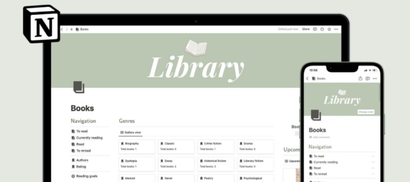10 Notion Book Tracker Templates to Improve Your Reading Experience ...