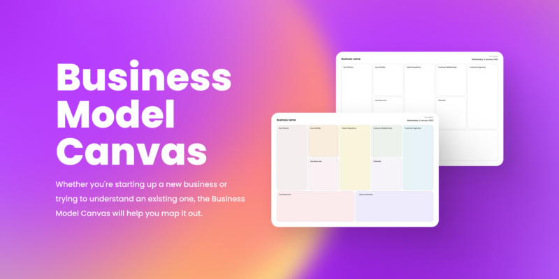 Business Model Canvas - Guides, Examples & Free Templates - Inspiration ...