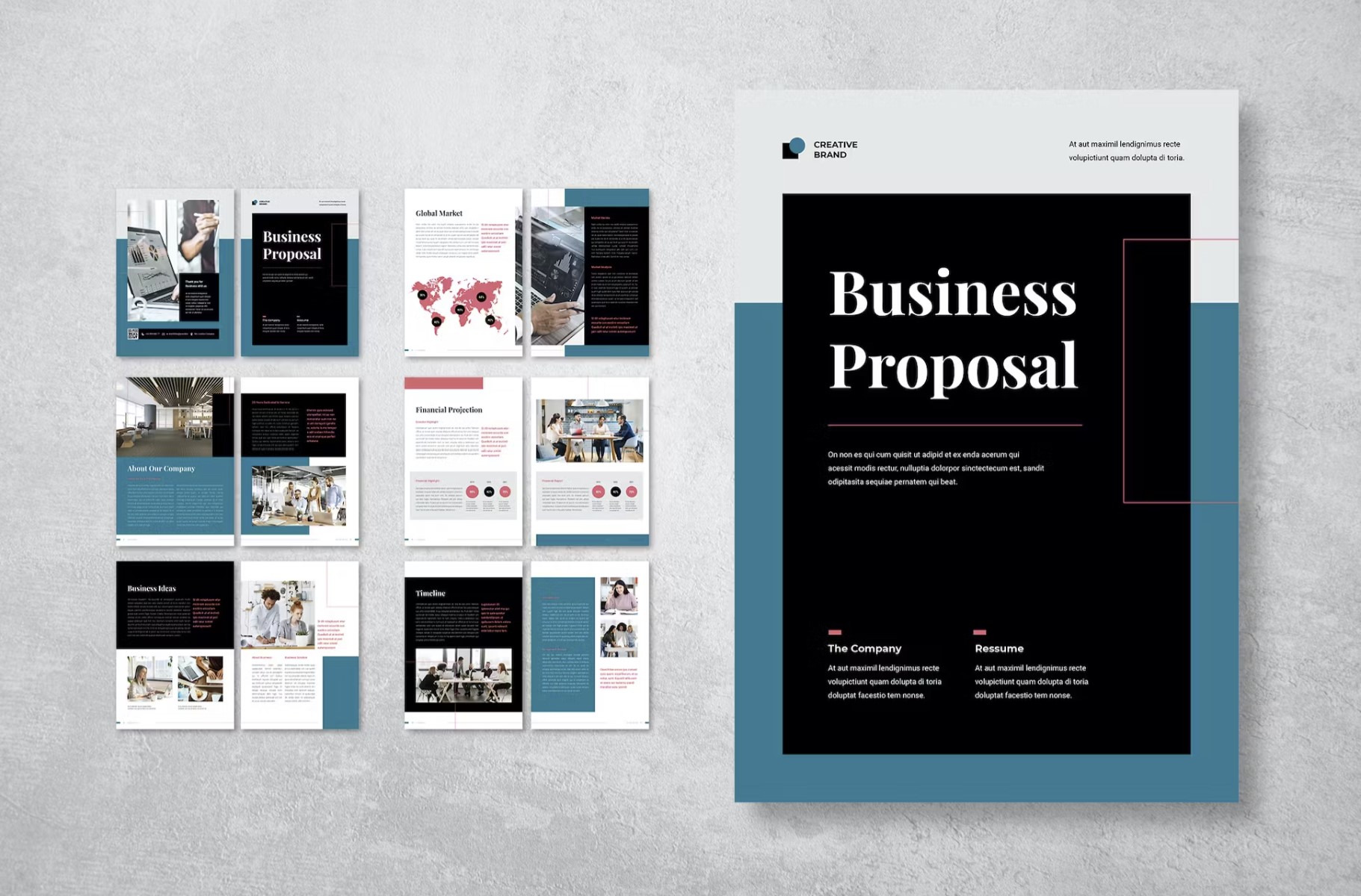 Impress Your Clients with These 10 Free InDesign Business Proposal ...