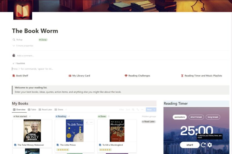 10 Notion Book Tracker Templates to Improve Your Reading Experience ...