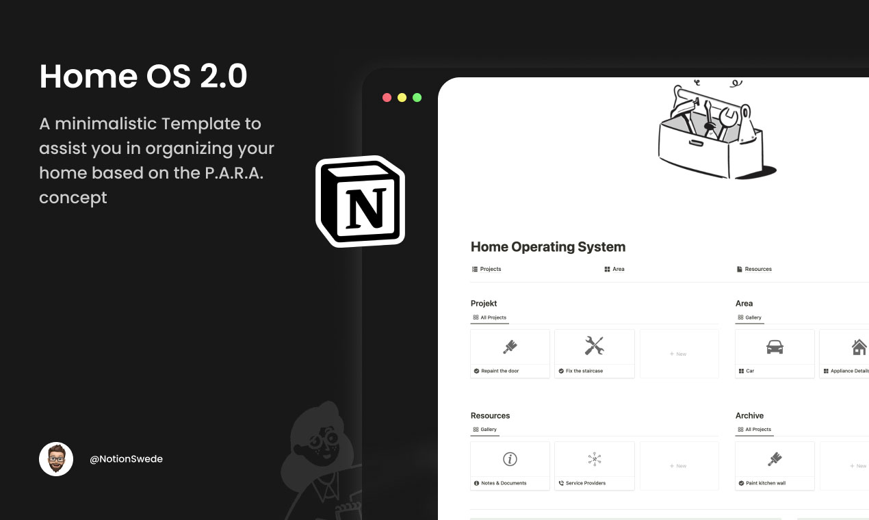 10+ Best & Free Notion Household Templates - Inspiration & Productivity ...