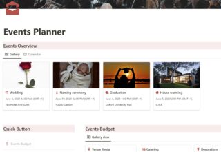 10 Notion Event Planning Templates - Inspiration & Productivity for ...