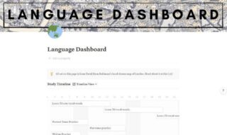 10 Notion Language Learning & Vocabulary Templates - Inspiration ...
