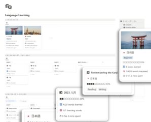 10 Notion Language Learning & Vocabulary Templates - Inspiration ...