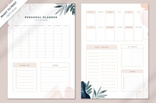 15 best & Free Monthly Planners to Get You Organized - Inspiration ...