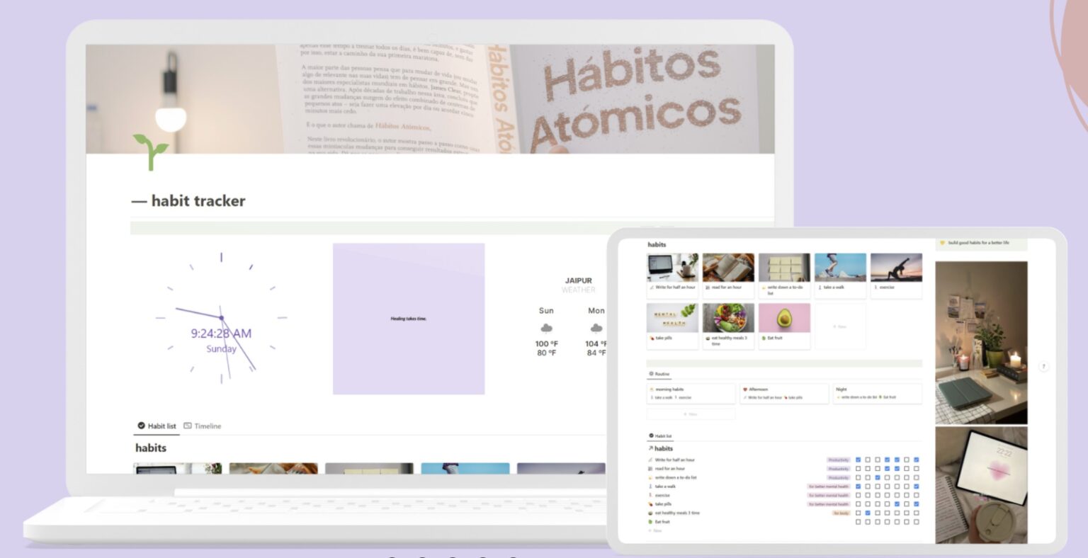 12 Best & Free Notion Habit Tracker Templates - Inspiration ...