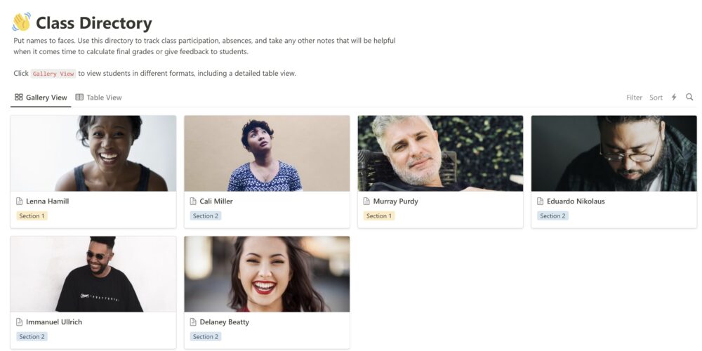 10 Notion Templates Every Teacher Needs - Inspiration & Productivity ...