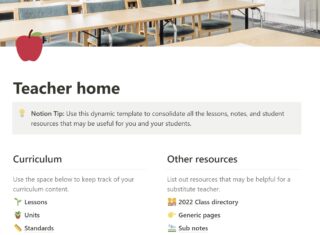 10 Notion Templates Every Teacher Needs - Inspiration & Productivity ...