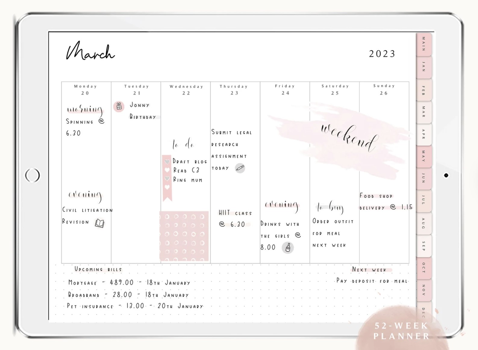Plan Your Week Like a Pro: The 15 Free & Best Weekly Planners ...