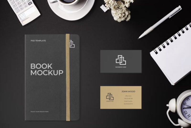 10+ Black Mockup for Business - Inspiration & Productivity for Everyone