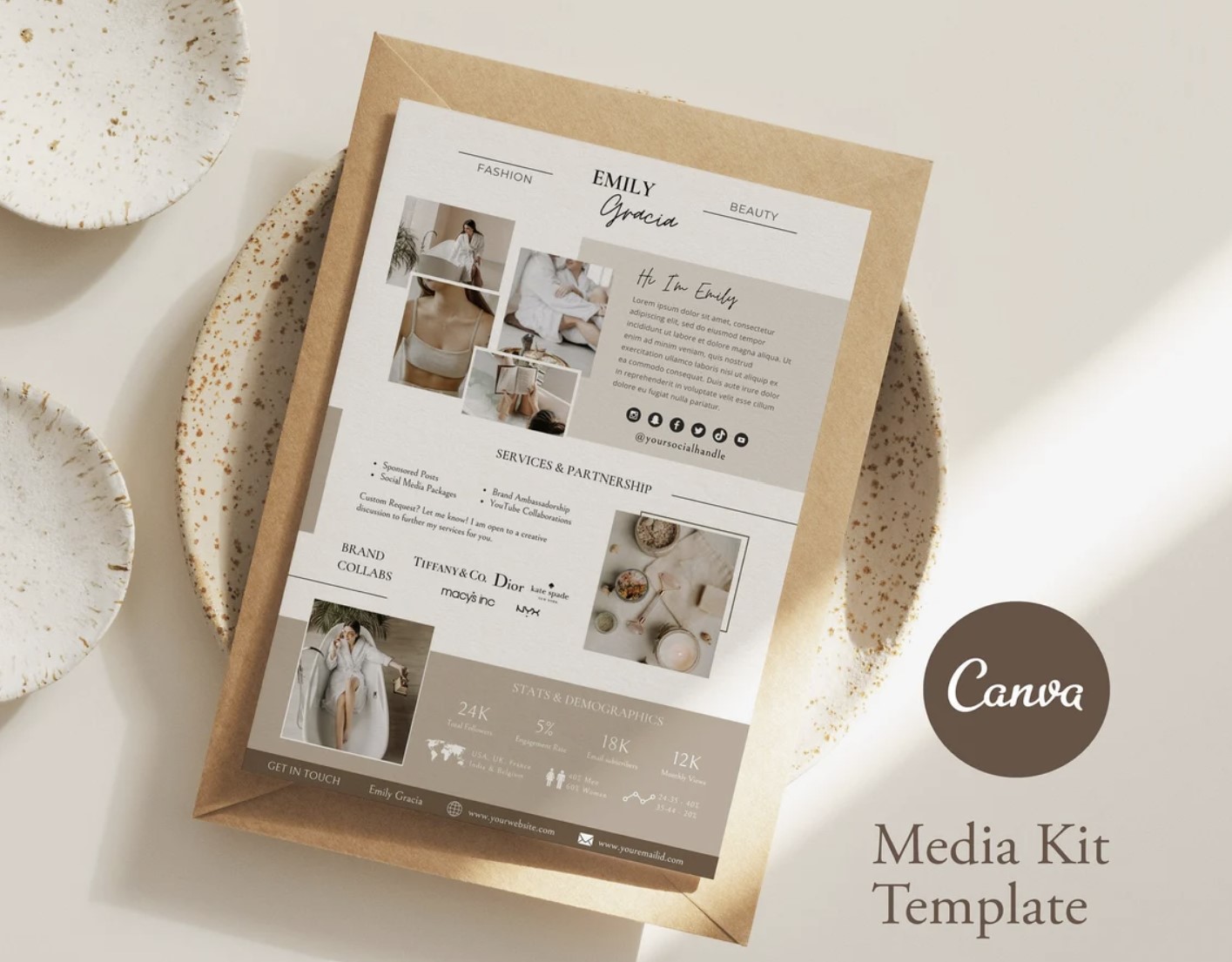 The Best 15 Aesthetic Canva Templates & Design Ideas - Inspiration ...