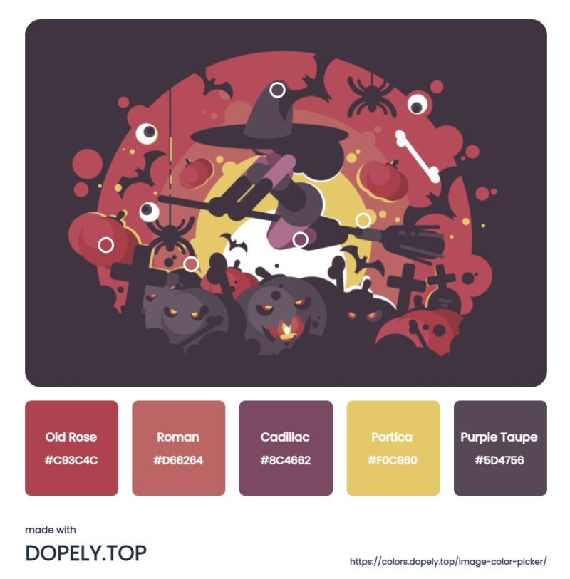 20 Halloween Color Palettes - Inspiration & Productivity for Everyone