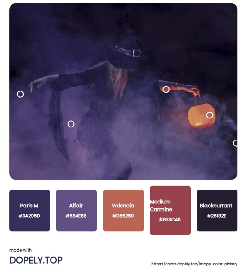 20 Halloween Color Palettes - Inspiration & Productivity for Everyone
