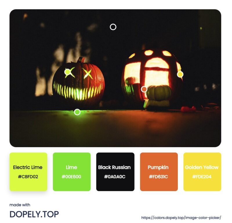 20 Halloween Color Palettes - Inspiration & Productivity for Everyone