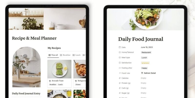 10 Cooking & Recipes Notion Templates - Inspiration & Productivity for ...
