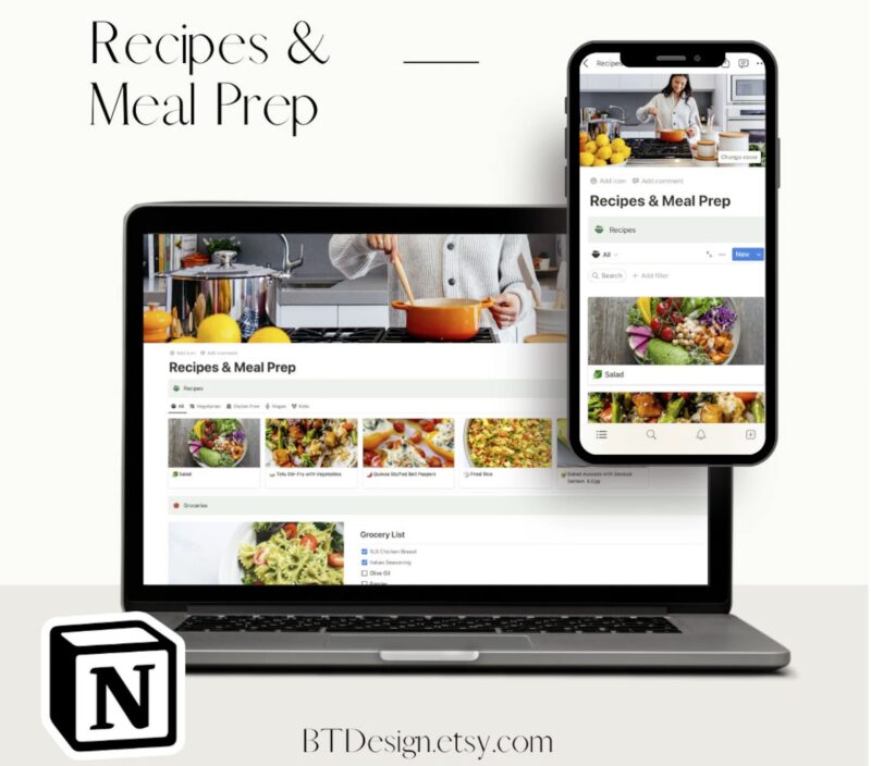 10 Cooking & Recipes Notion Templates - Inspiration & Productivity for ...