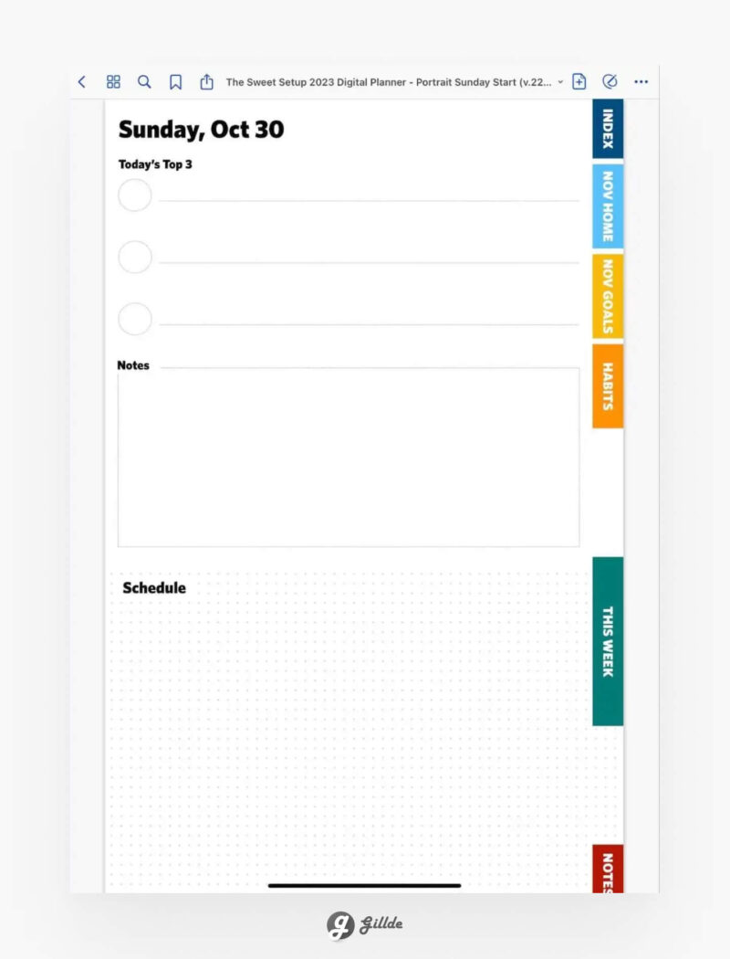 Top 26 Best Digital Planners for GoodNotes (Free & Paid) - Inspiration ...