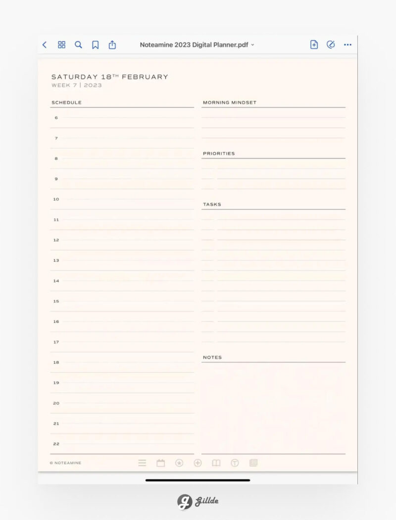 Top 26 Best Digital Planners for GoodNotes (Free & Paid) - Inspiration ...