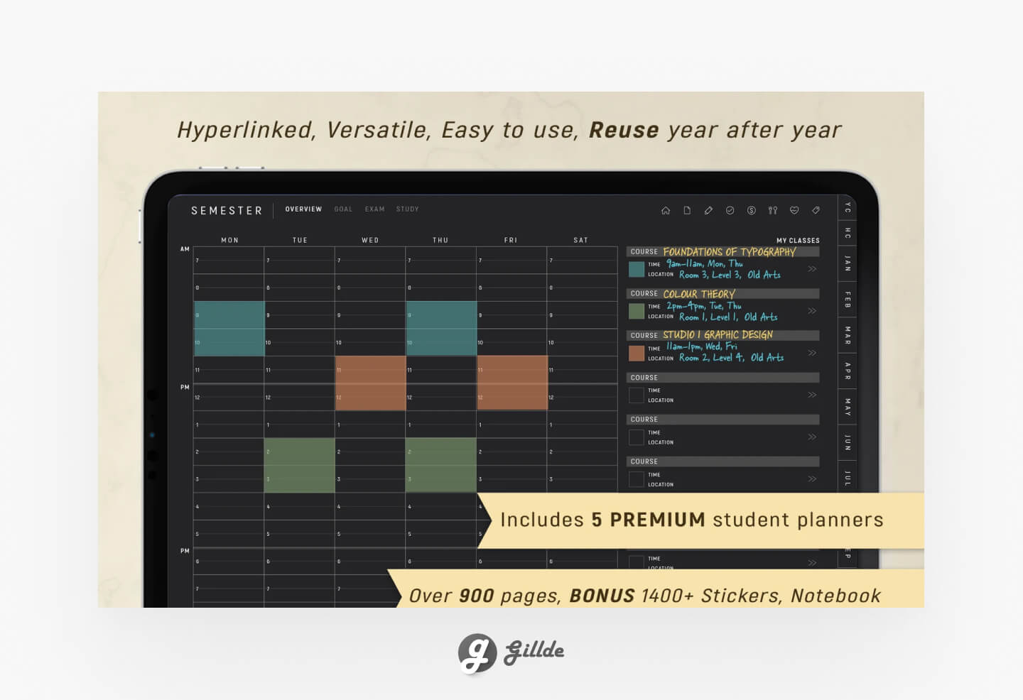 10 Student Templates for GoodNotes (Planners, Note-Taking & More)