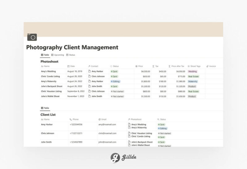 Top 20 Notion Client Management Templates - Inspiration & Productivity ...