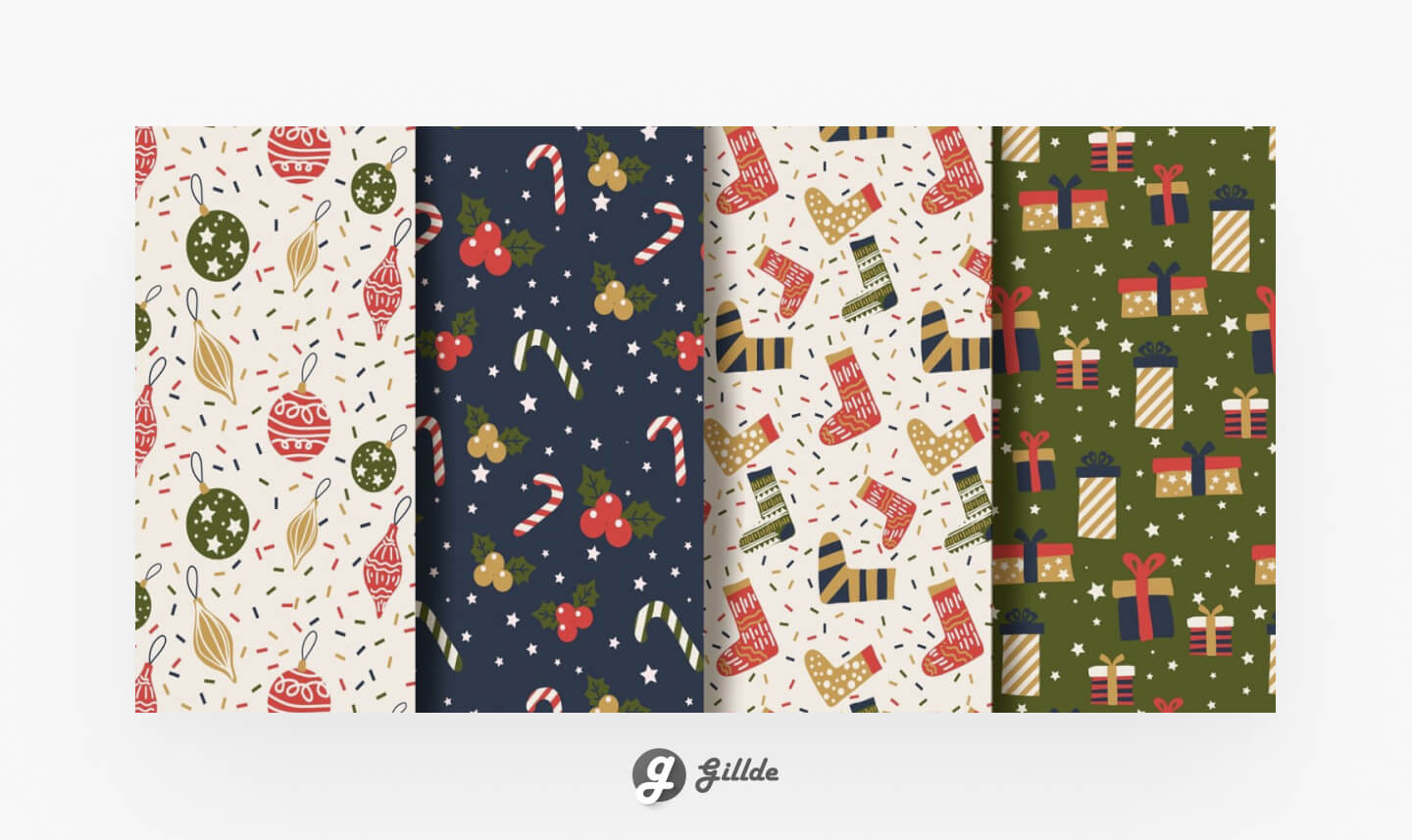 10+ Free & Best Christmas Patterns - Inspiration & Productivity for ...