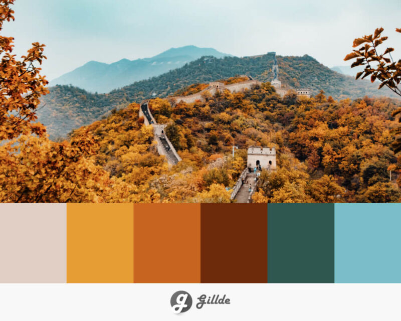 20 Stunning Fall Color Palettes - Inspiration & Productivity for Everyone