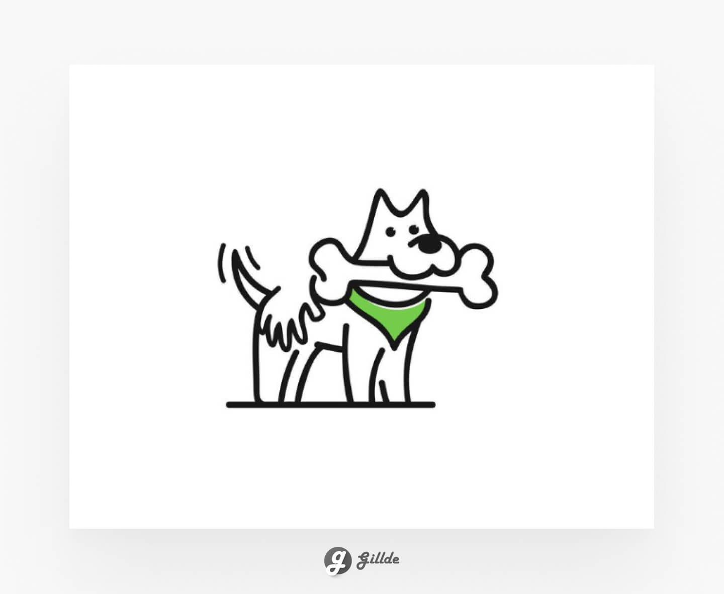 58 Captivating Dog Logo Designs - Inspiration & Productivity for Everyone
