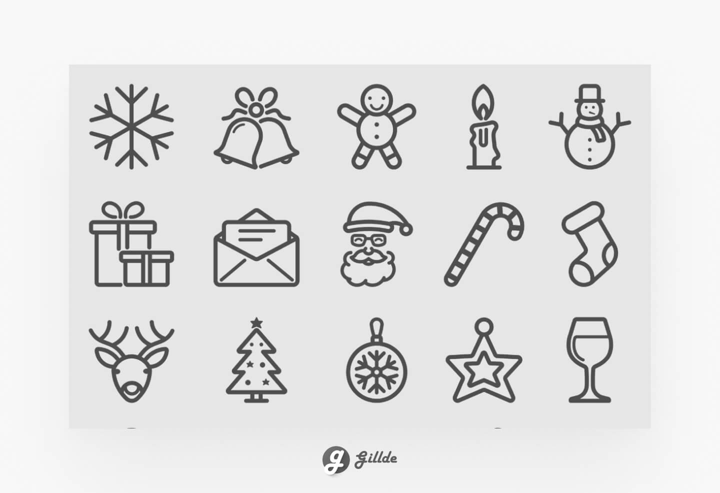 10 Free Christmas Icon Packs - Inspiration & Productivity for Everyone