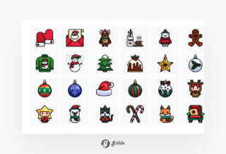 10 Free Christmas Icon Packs - Inspiration & Productivity for Everyone