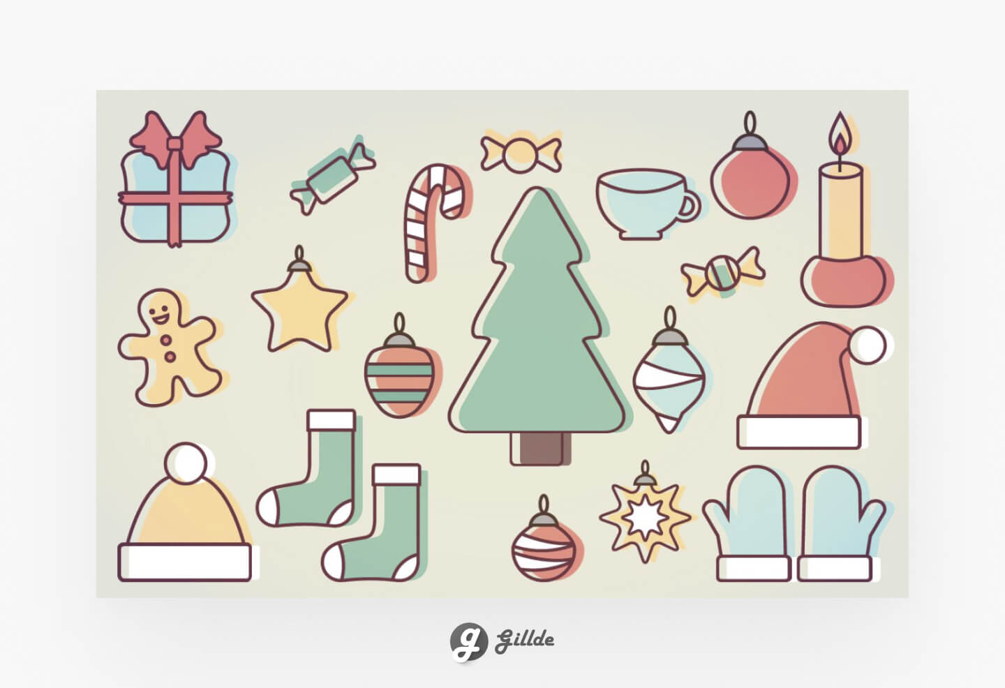 10 Free Christmas Icon Packs - Inspiration & Productivity for Everyone