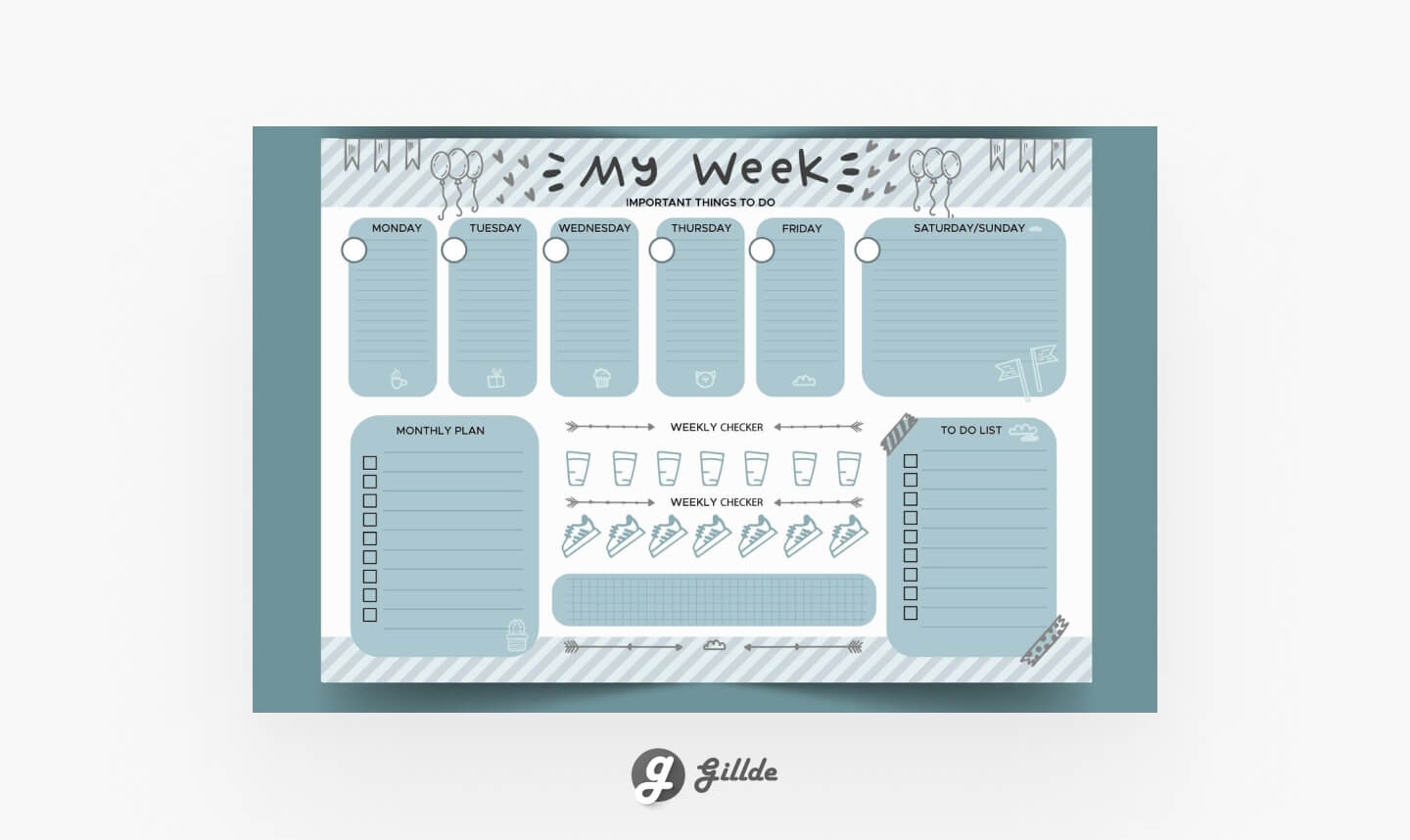 10 Free Printable Planner Pages - Inspiration & Productivity for Everyone