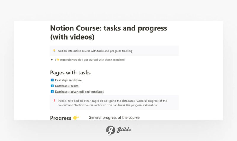 10 Top Notion Courses & Training Templates - Inspiration & Productivity ...