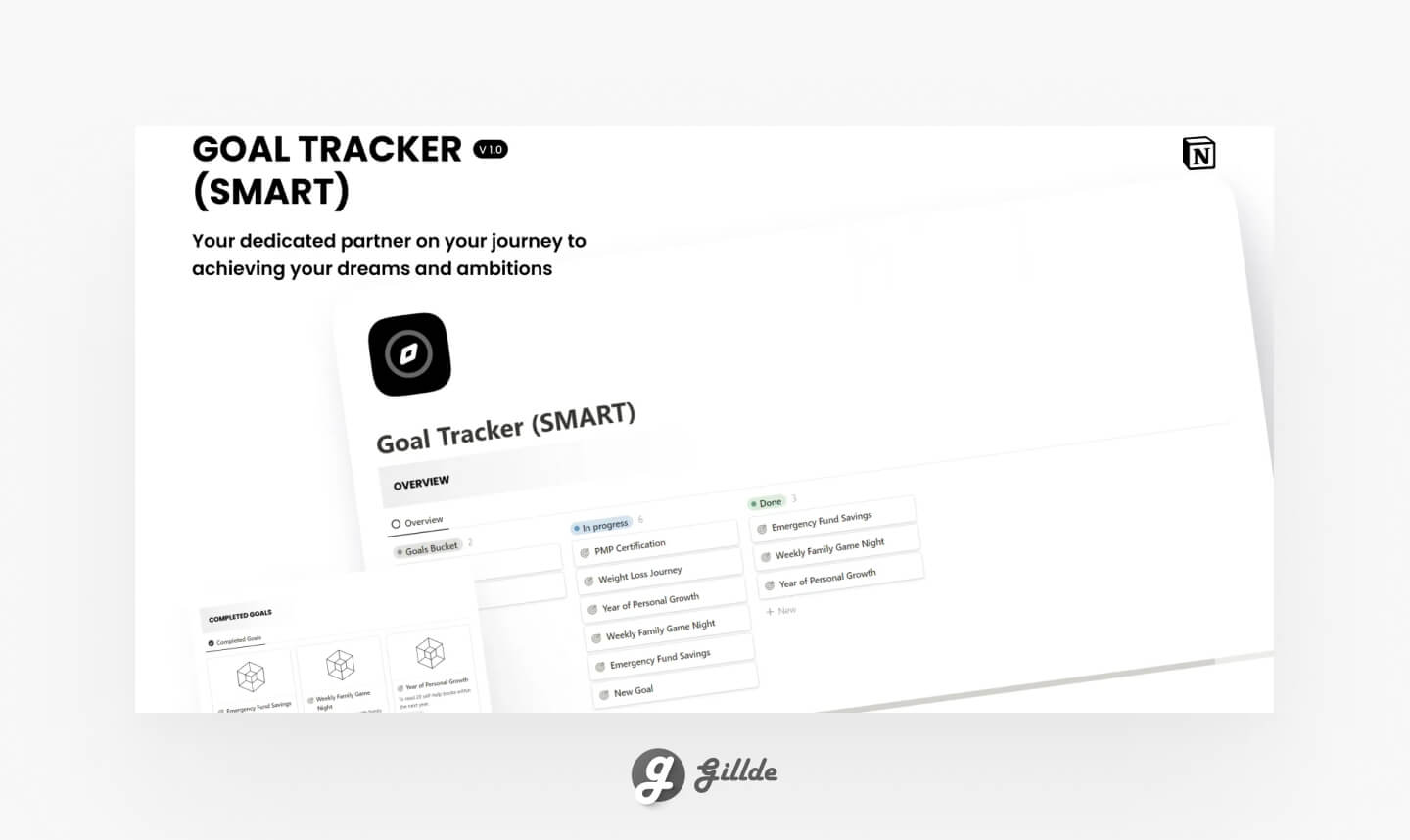 10 Notion Goal Tracking Templates (Free & Paid) - Inspiration ...