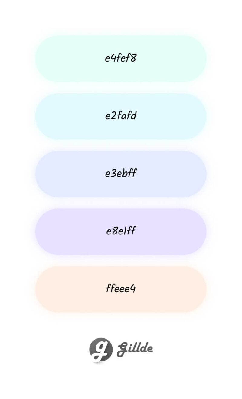20 Dreamy & Mesmerizing Pastel Color Palettes and Hex Codes ...