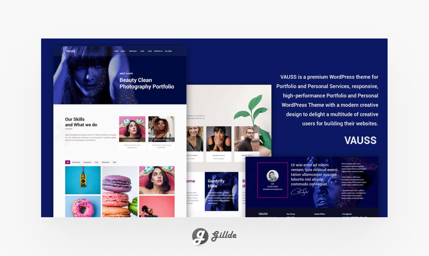12 Portfolio WordPress Themes (Free & Paid) - Inspiration & Productivity for Everyone