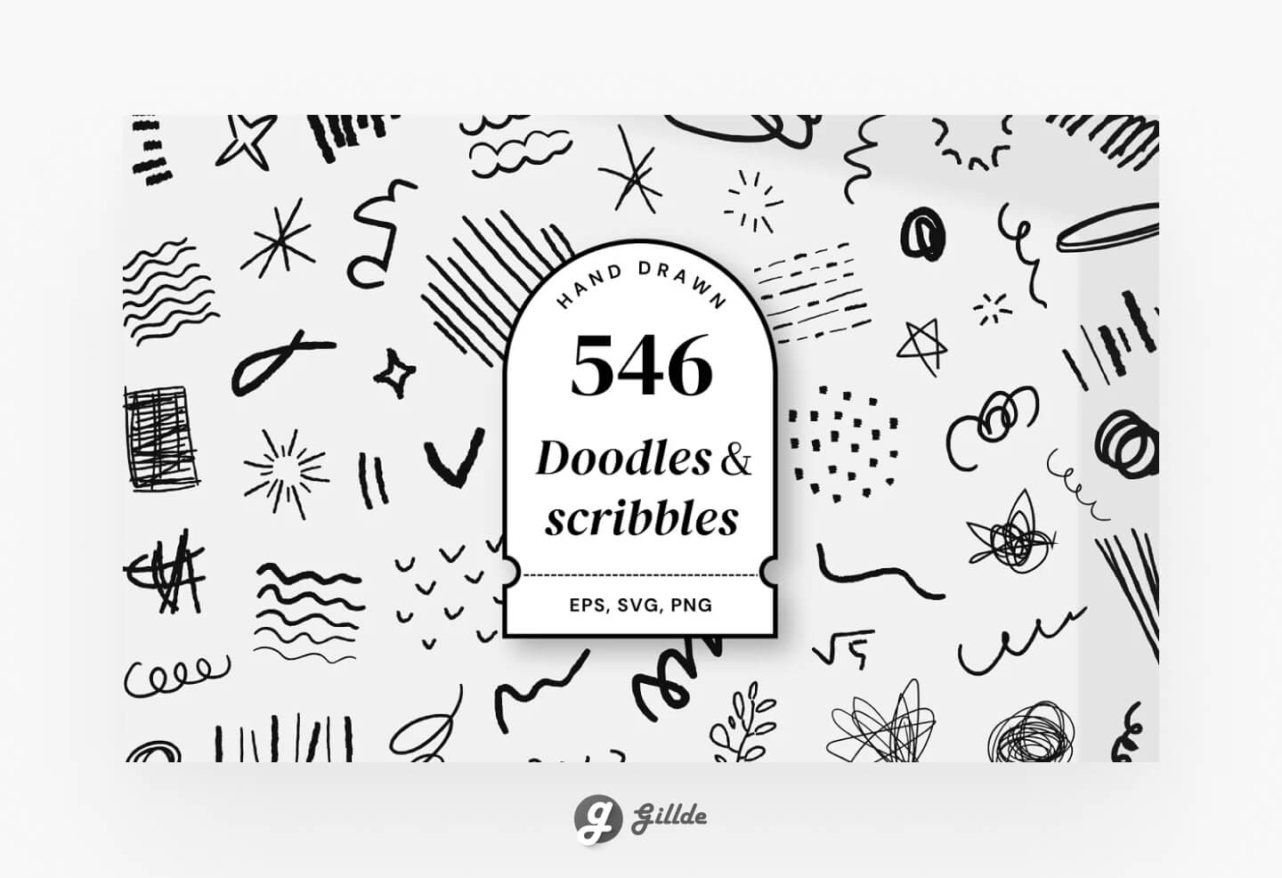 15 Amazing Doodles & Scribbles Packs (Free & Paid) - Inspiration & Productivity for Everyone
