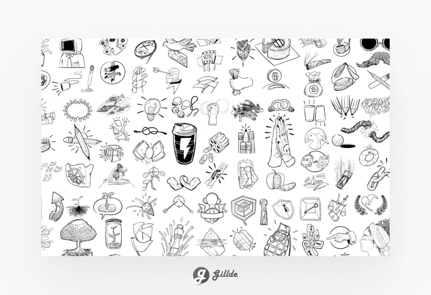 15 Amazing Doodles & Scribbles Packs (Free & Paid) - Inspiration & Productivity for Everyone