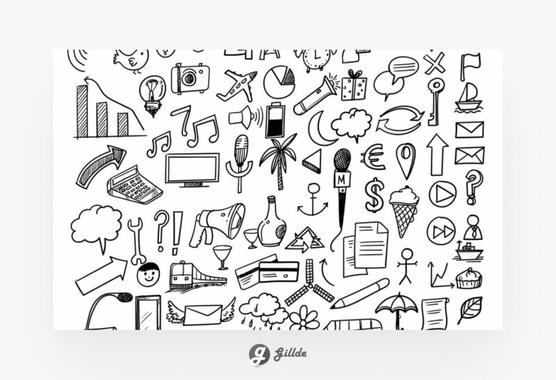 15 Amazing Doodles & Scribbles Packs (Free & Paid) - Inspiration & Productivity for Everyone