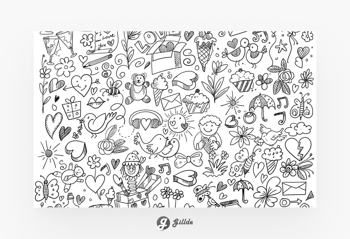 15 Amazing Doodles & Scribbles Packs (Free & Paid) - Inspiration & Productivity for Everyone
